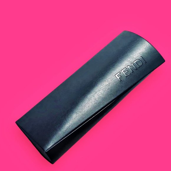 Fendi | Accessories | Fendi Eyeglasses Hard Case Twist Style With ...